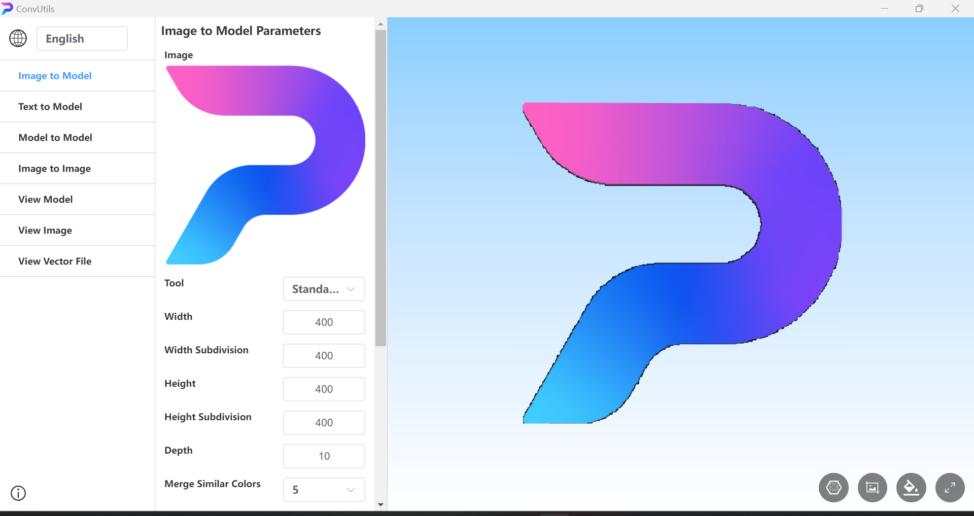 Change - ConvUtils.app - 3DPEA